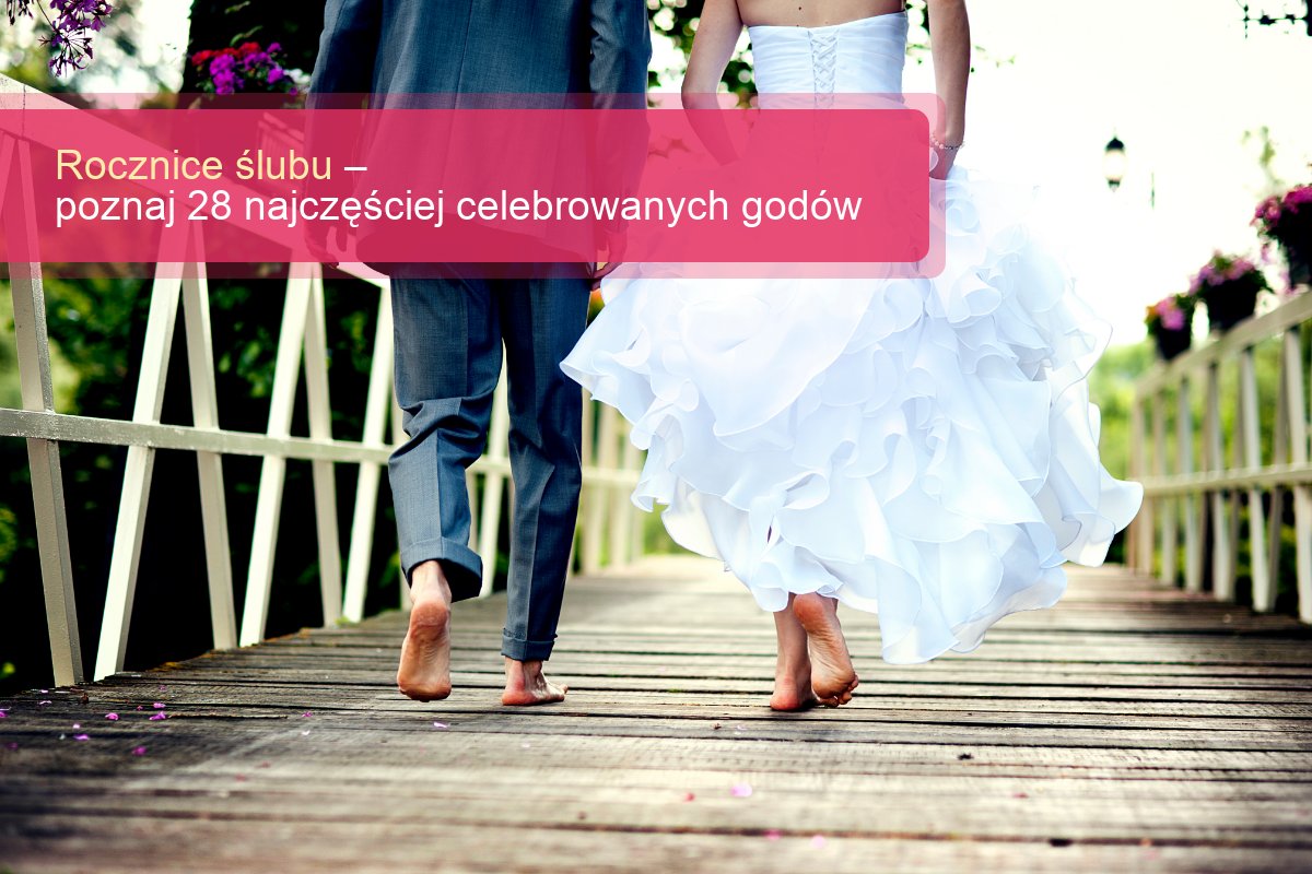 Rocznice ślubu – poznaj 28 najczęściej celebrowanych godów - Ślub w Białej